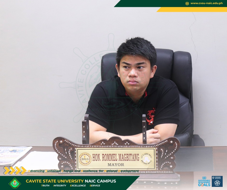 CvSU Naic Officials Pay Courtesy Visit to Mayor Rommel Magbitang ...