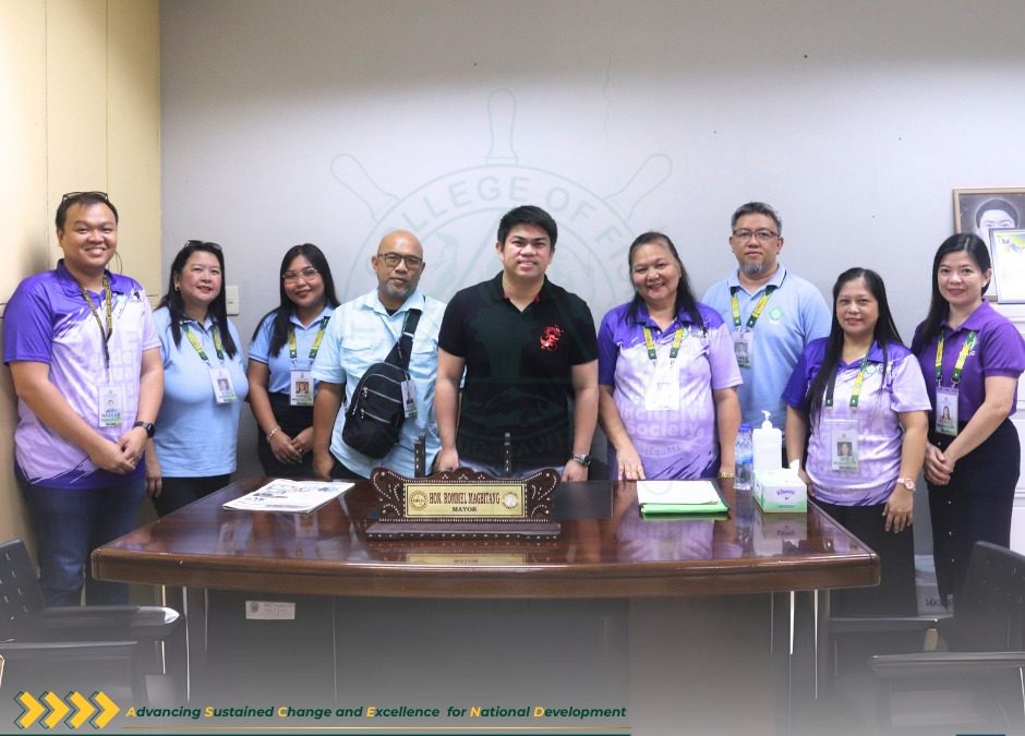 CvSU Naic Officials Pay Courtesy Visit to Mayor Rommel Magbitang ...
